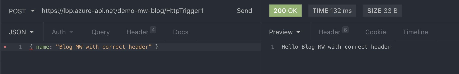 MiddleWay - Exposer une Function App avec Azure API Management