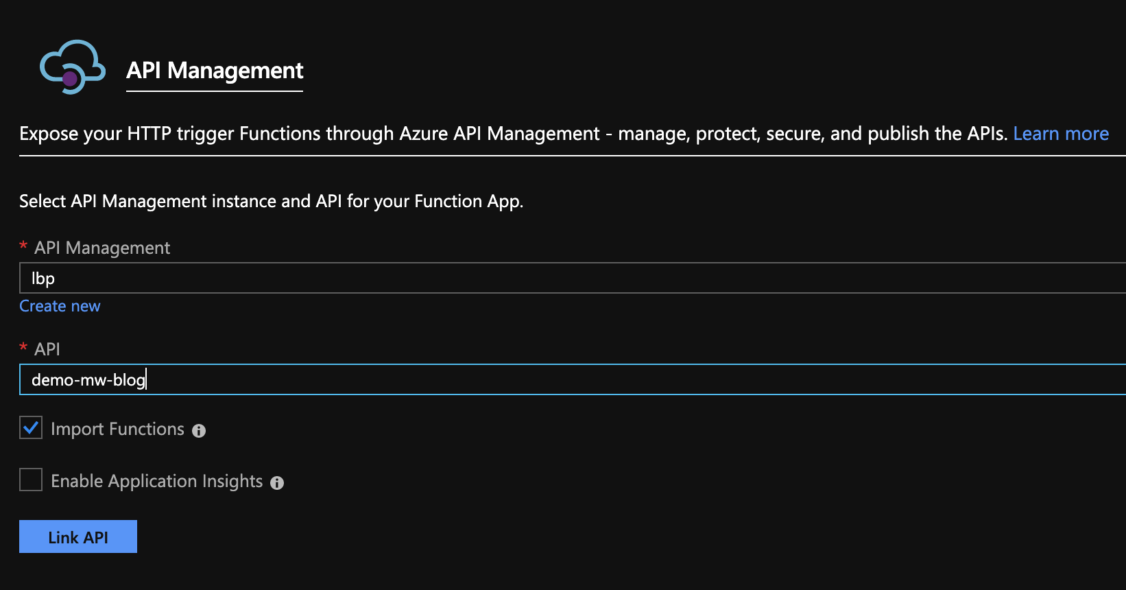 Middleway Exposer Une Function App Avec Azure Api Management