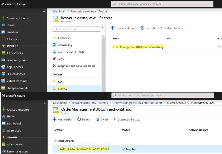 Middleway Accessing Azure Key Vault From Azure Function