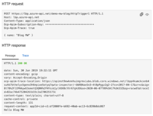 MiddleWay - Expose a function app with Azure API Management
