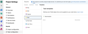 MiddleWay - Child item templates in Azure DevOps
