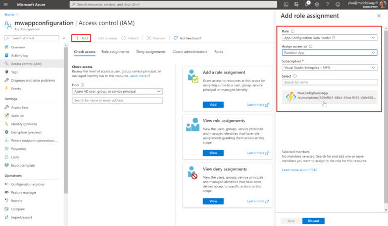 MiddleWay - Simplifying App Settings with Azure App Configuration MiddleWay - Simplifying App Settings with Azure App Configuration