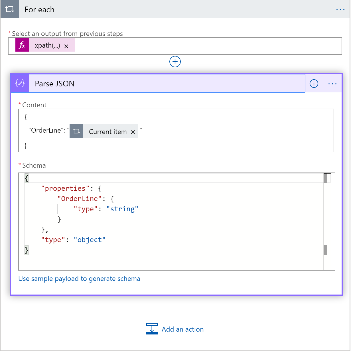 MiddleWay - Debatching XML message in Logic App