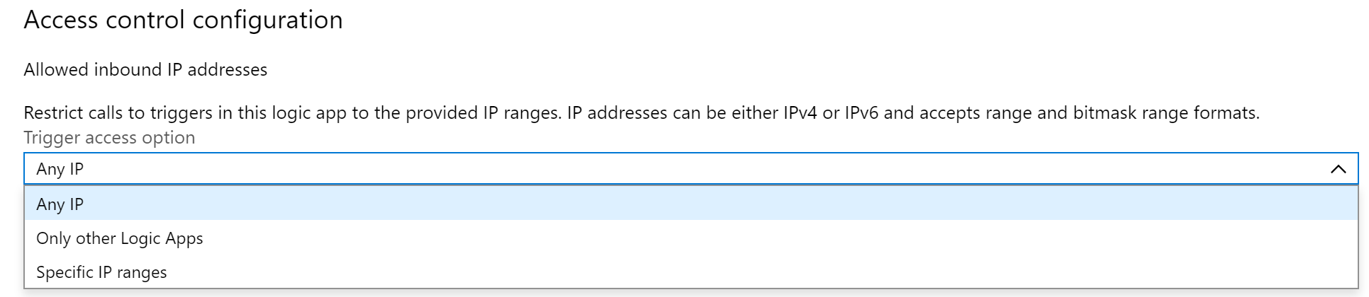 Middleway Adding Security To An Trigger In A Logic App