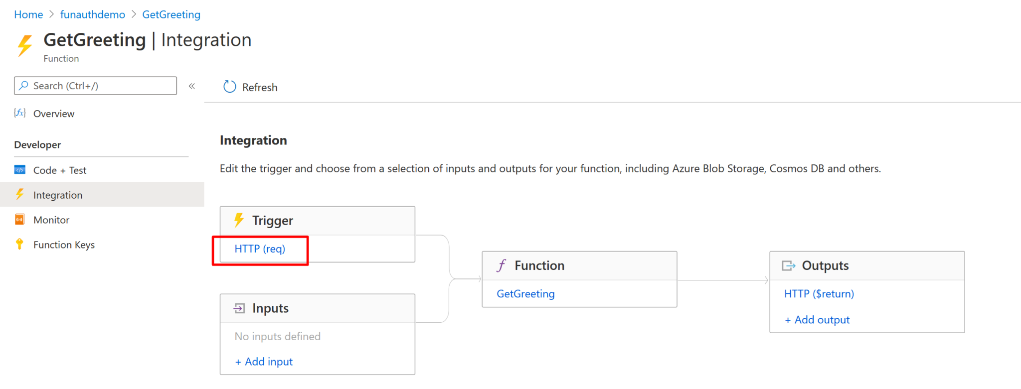 MiddleWay - AD user authentication with Azure function