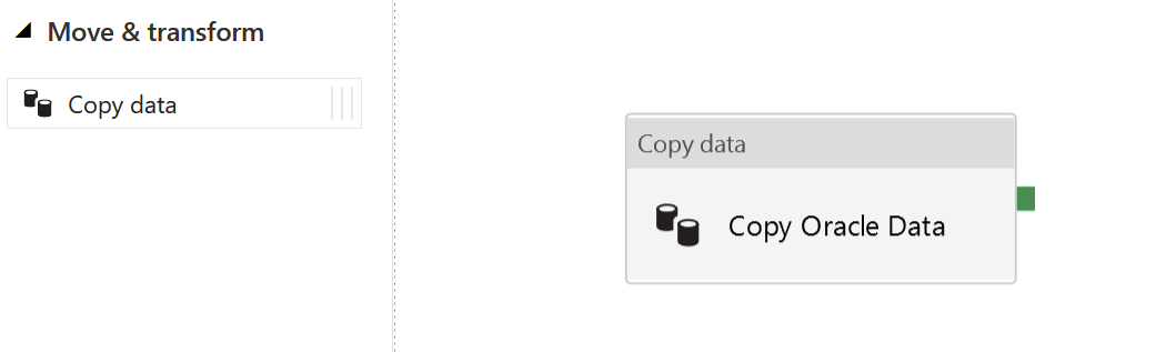 MiddleWay - Oracle data transfers via Azure Data Factory