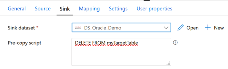 MiddleWay - Oracle data transfers via Azure Data Factory