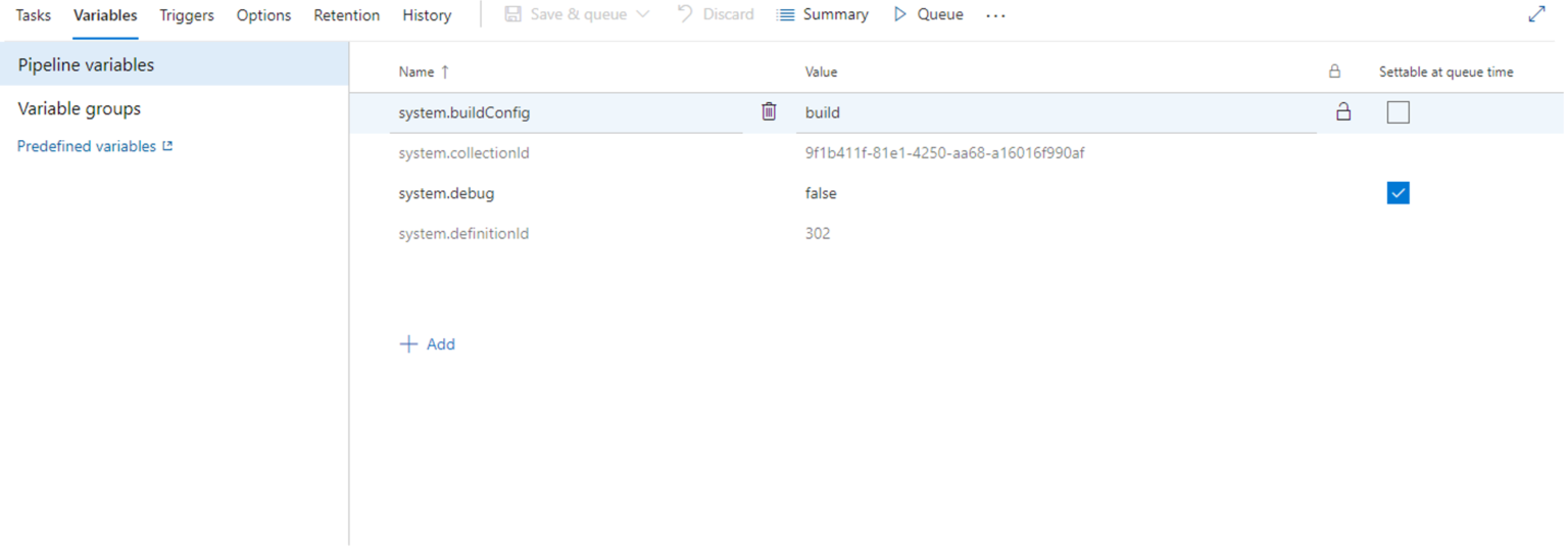 Middleway Parameterizing A Variable In An Azure Devops Build Pipeline
