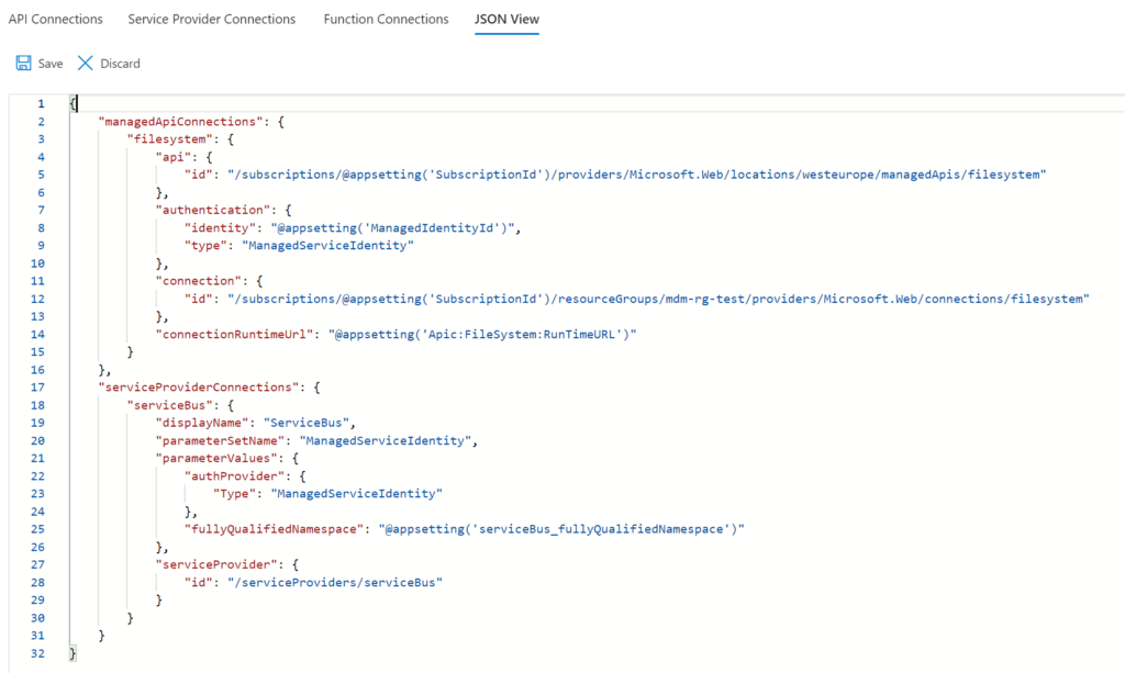 MiddleWay - Impact of Different Types of Logic App Connectors