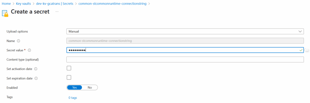 MiddleWay - Securing connection between Storage Accounts and Function Apps